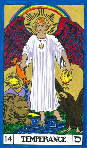 ⚡️ ⓮ «【 Carta de La Templanza 】»TarotdEster.com